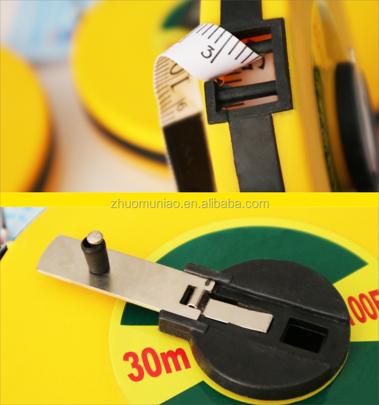 30m Round Fiberglass Measuring Tape Soft Measuring Tape, High Quality ...