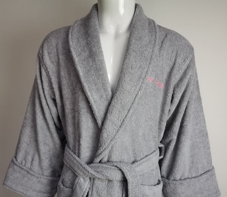 Luxury Soft Cotton Terry Bathrobe Spa Hotel Robe, High Quality Luxury ...