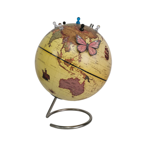 Office Desk Magnetic World Globe With Magnetic Pins, High Quality ...