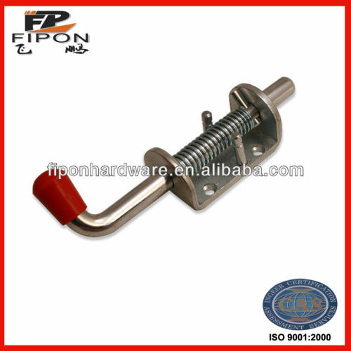 Steel Spring Loaded Bolt Latch For Trailer, High Quality Steel Spring ...
