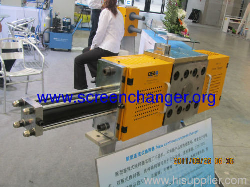 Single Plate Continuous Hydraulic Screen Changer , High Quality Single ...