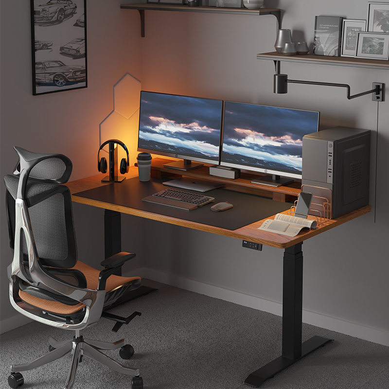 Height Adjustable Executive Desk Dual Motor, High Quality Height ...