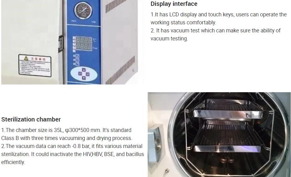 Digital Display Table Top Autoclave 50 Liter, High Quality Digital ...