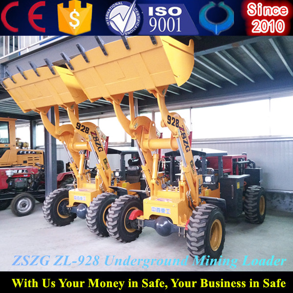 Zszg Zl-928 Underground Mining Small Wheel Loader For Sale, High ...