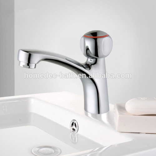 Single Cold Basin Water Tap Chrome Metal Bathroom Tap On Line Shopping ...
