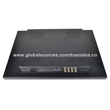 Cctv Monitor With Integrated Quad 17-inch Lcd Monitor With Four Bnc ...