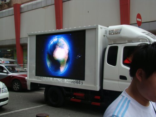 Truck Mounted Led Displays With Solar Controller, High Quality Truck ...