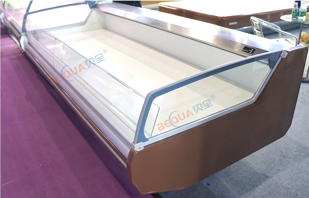 Fresh Meat Open Display Fridge Commercial Meat Freezer Refrigerator ...