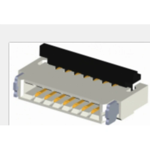 0.5mm FFC/FPC Dual contact side back flip connector China Manufacturers ...