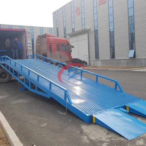 Hidraulic Warehouse Dock Loading Ramp, kualitas tinggi Hidraulic ...