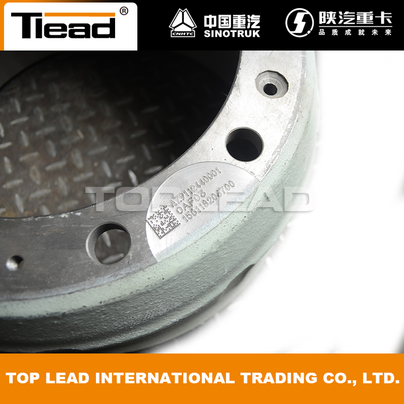 Sinotruk Howo กลองเบรคหน้า Wg9112440001 คุณภาพสูง Sinotruk Howo กลอง ...