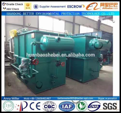 Dairy Oily Wastewater Treatment Machine/ Daf Flotation Unit, High ...