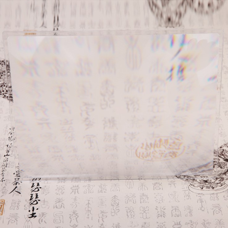 3x Magnifying Fresnel Lens A4 Page Card Magnifier 280*210mm, High ...