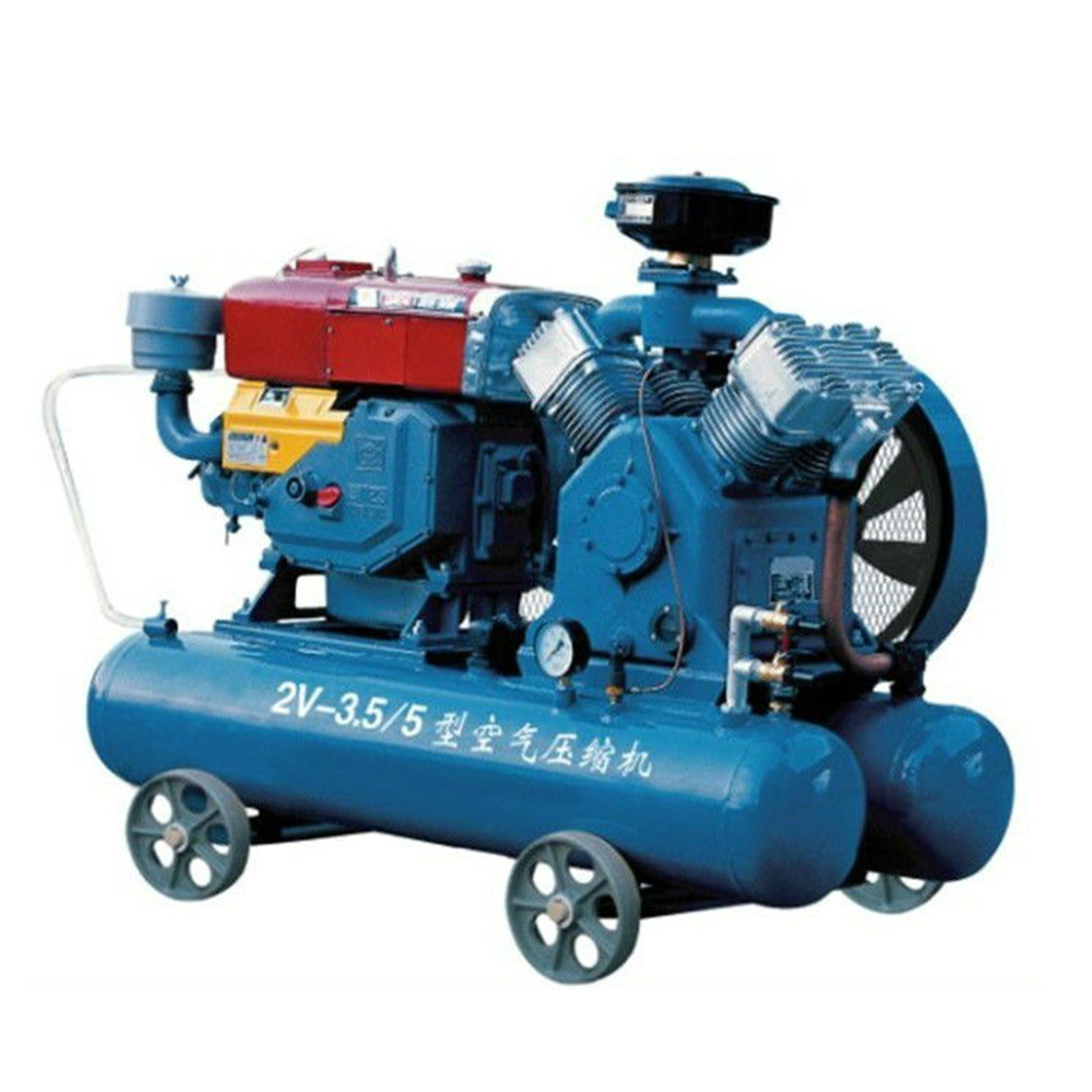 Portable Small Mining Diesel Piston Air Compressor, High Quality ...