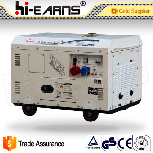 8kw New Three Phase Single Cylinder Air Cooled Diesel Generator, High ...