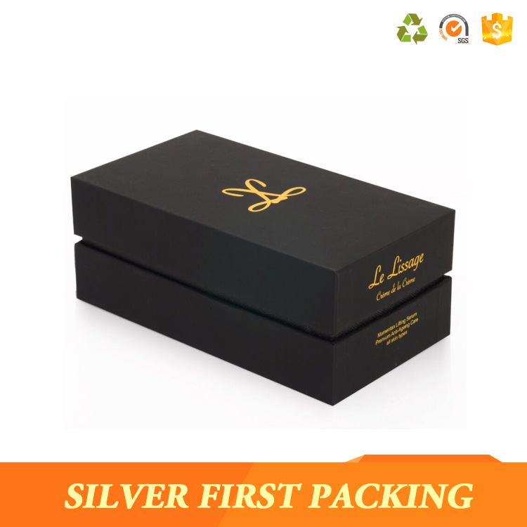 Silver First Custom Packaging Square Cardboard Boxes With Lids Hat ...