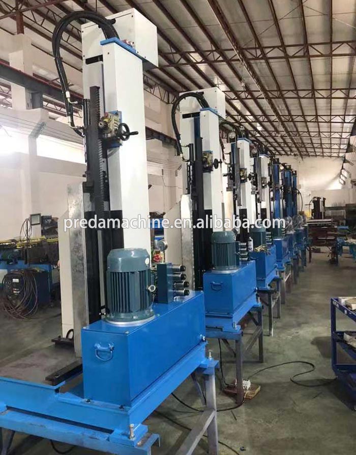 Vertical Hydraulic Seam Locker Closing Machine For Galvanized Steel ...