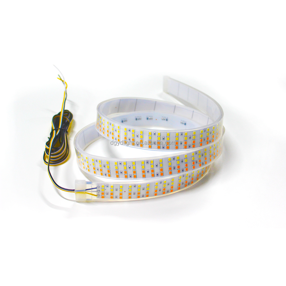17 Inch Quad Row Led Sequential Switchback Wheel Lights With Startup ...