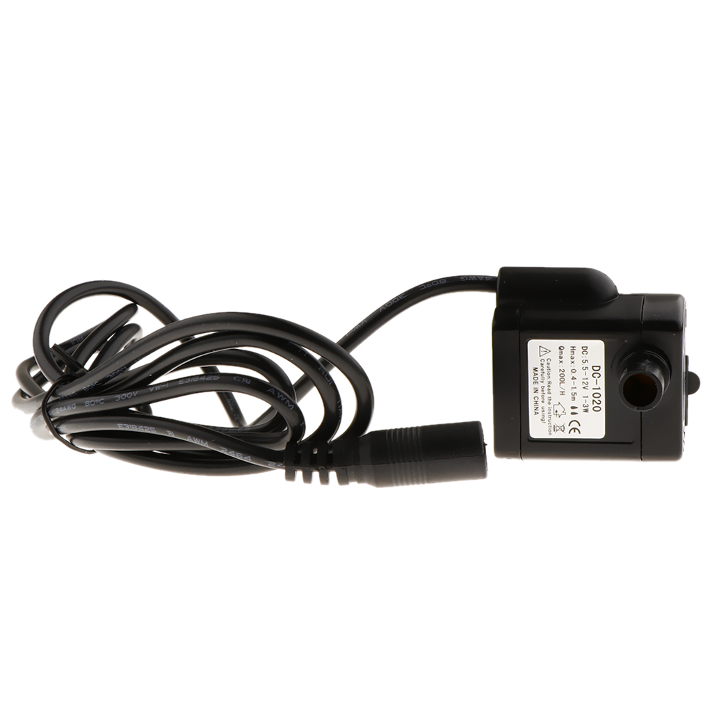 12v 3w Micro Mini Pump Submersible Water Pump Aquarium Fish Pond ...