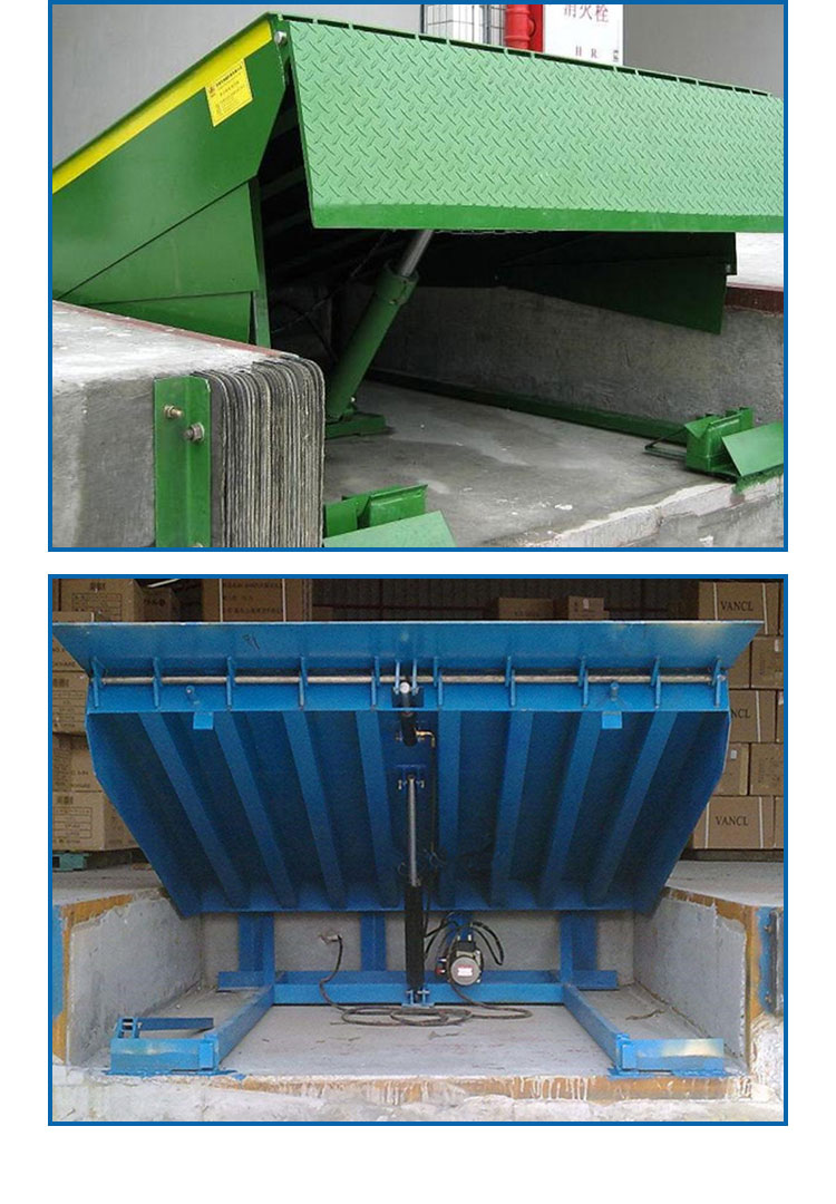 China Aluminium Fixed Dock Leveller And Mobile Dock Leveler For 12 Tons ...