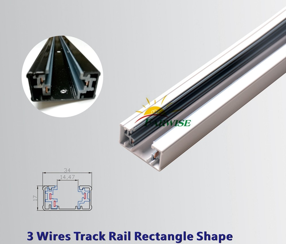 4 Wires Rail Track Lighting Bar, High Quality 4 Wires Rail Track ...