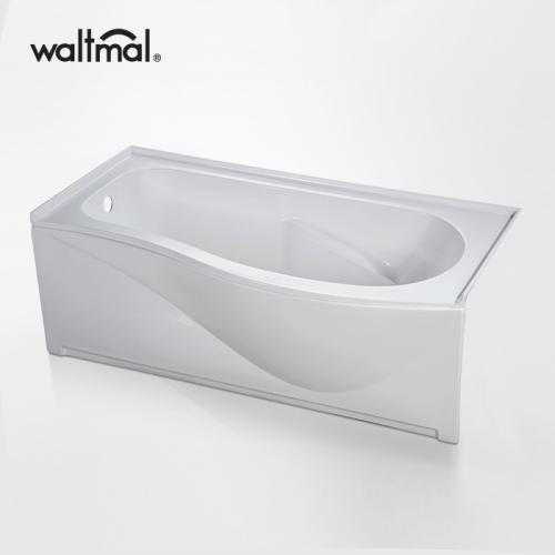 Curved Jacuzzi Alcove Soaking Bathtub, High Quality Curved Jacuzzi ...