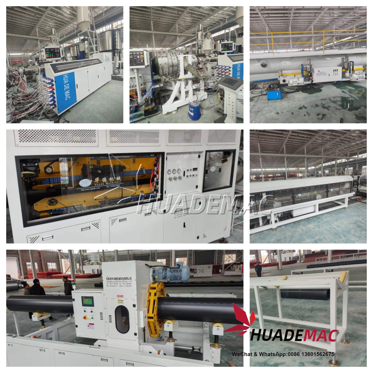 630mm Single Layer Hdpe Pipe Manufacture Plant, High Quality 630mm ...