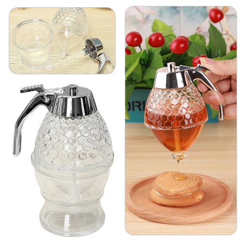 Mini Juice Syrup Cup Bee Drip Dispenser Portable 200ml Honey Syrup ...