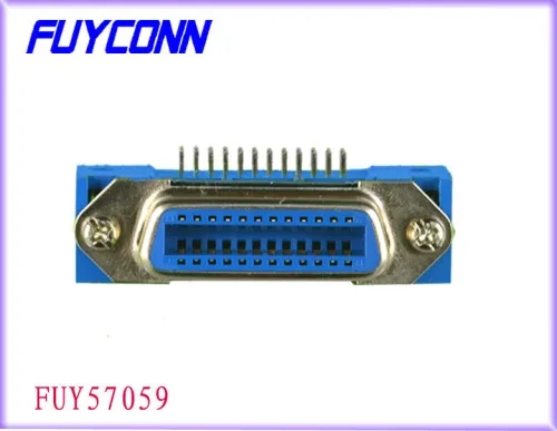 Pcb Right Angle Ieee 1284 Connector, 36 Pin Centronic Ddk Female ...