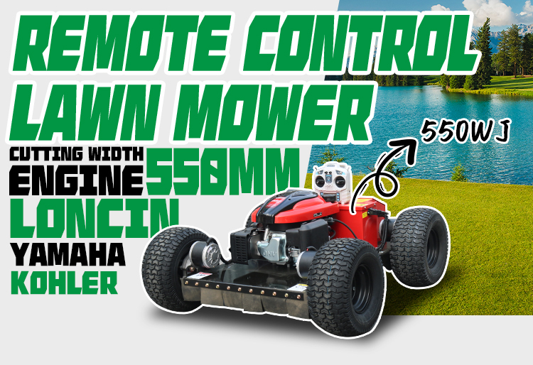 Remote Control Lawn Mower Robot: Epa Eu5 Certified Zero Turn 4wd Grass ...