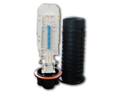 Manhole Fiber Optic Splice Box Dome Mechanical Type With Pp Abs Ip68 ...