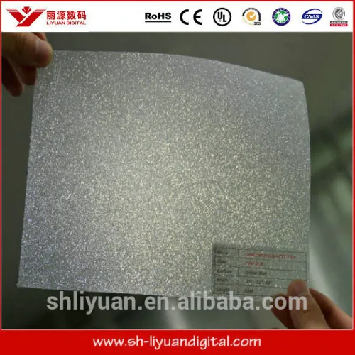 Glitter Window Film With Pet-liner Heat Transfer Glitter Vinyl/heat ...