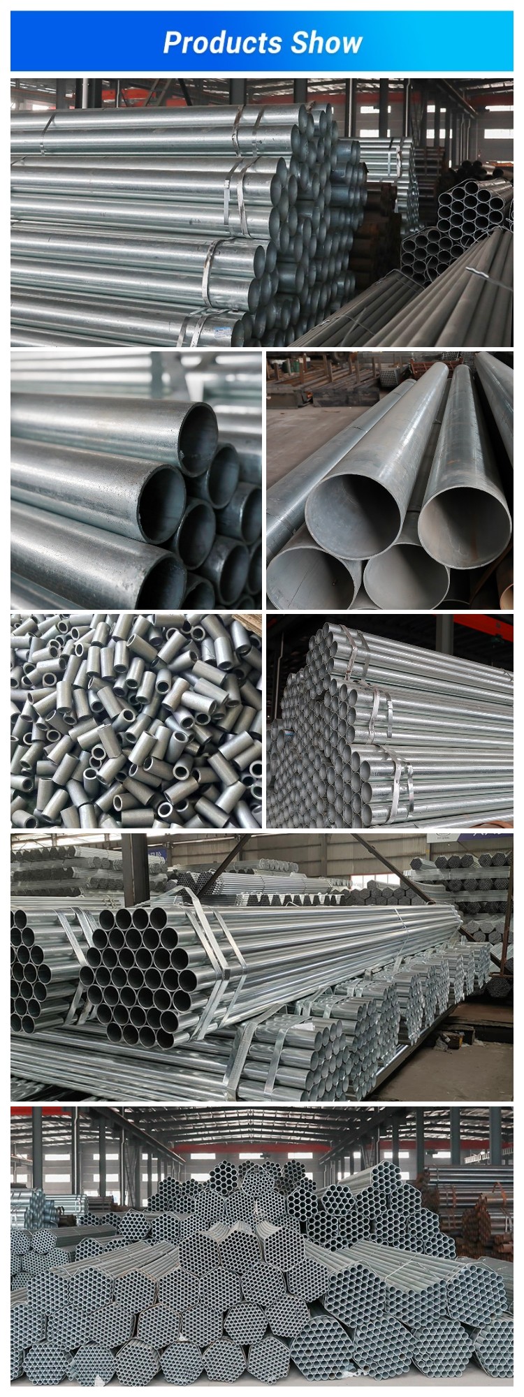 140x50 Mm Deep Hot Thread Steel Pipe 60mm 8*4 2x4 Erw Dip 24 Galvanized ...