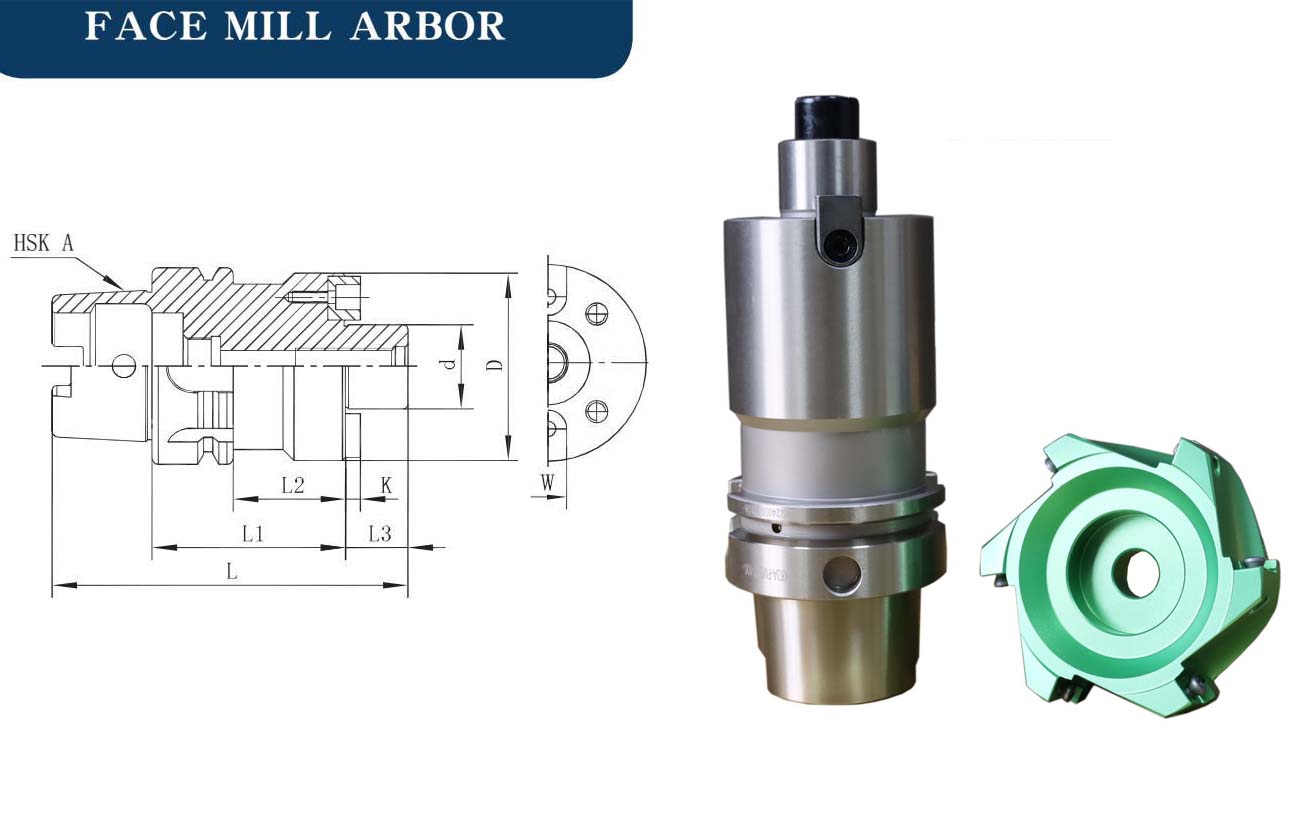 China Herramienta HSK HolderHSK63A-FMB27-100 HSK FACE MILL MILL ARBOR ...
