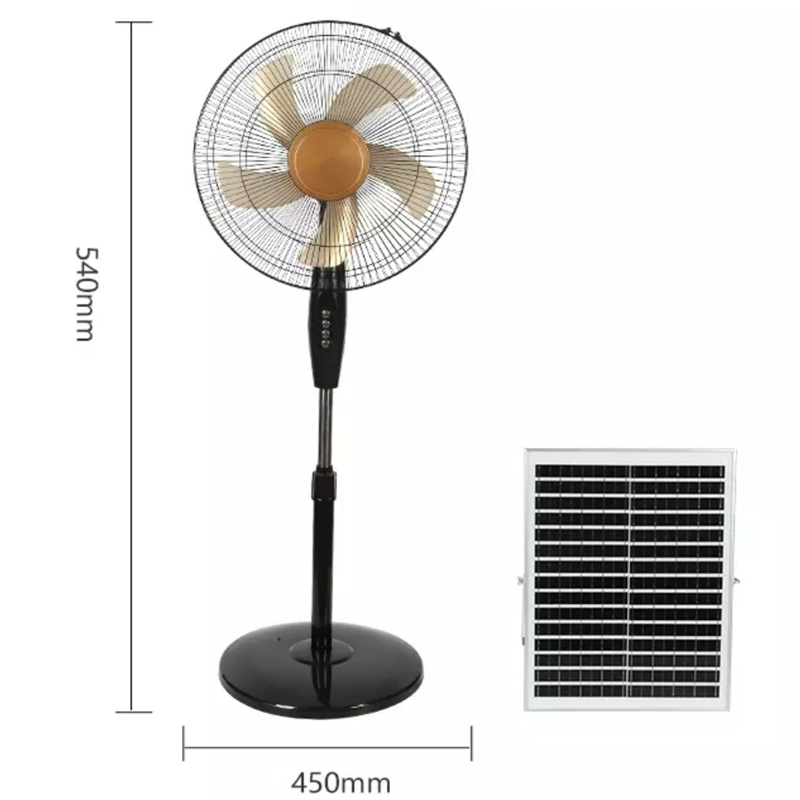 20w 16inch Solar Floor Fans, High Quality 20w 16inch Solar Floor Fans ...