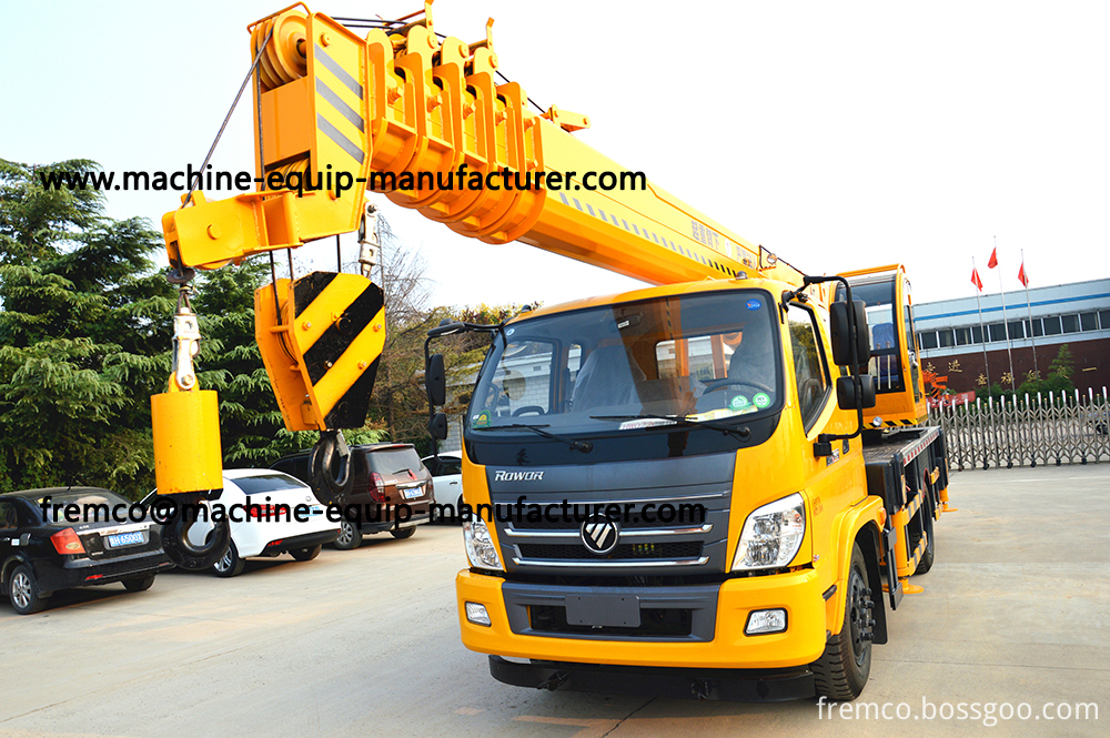 Hydraulic Truck Lift Cranes With Foton Base, High Quality Hydraulic ...