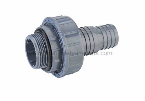 Pvc Npt Grey Male Thread Union (m*hose Barb), High Quality Pvc Npt Grey ...