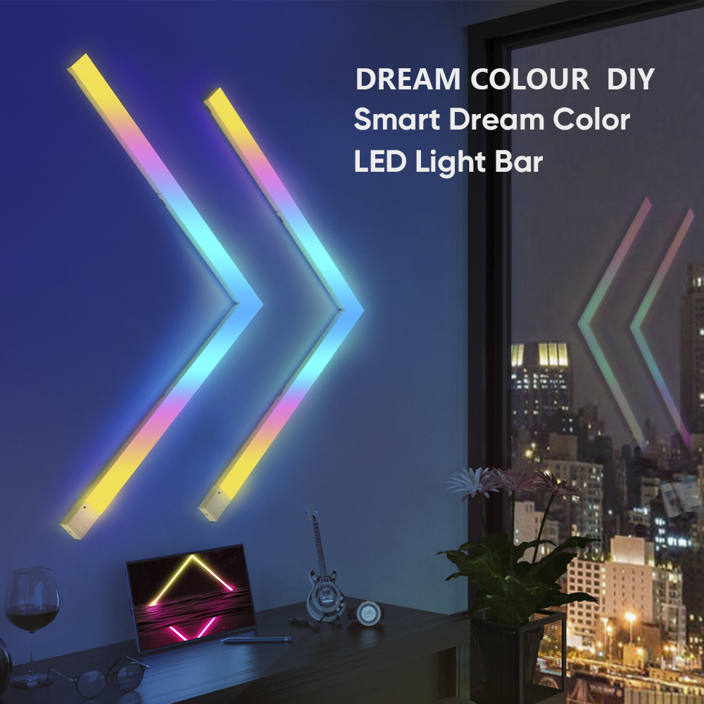 Cl Lighting Rgb Magic Color Wall Decor Ambience Gaming Led Panel Light ...