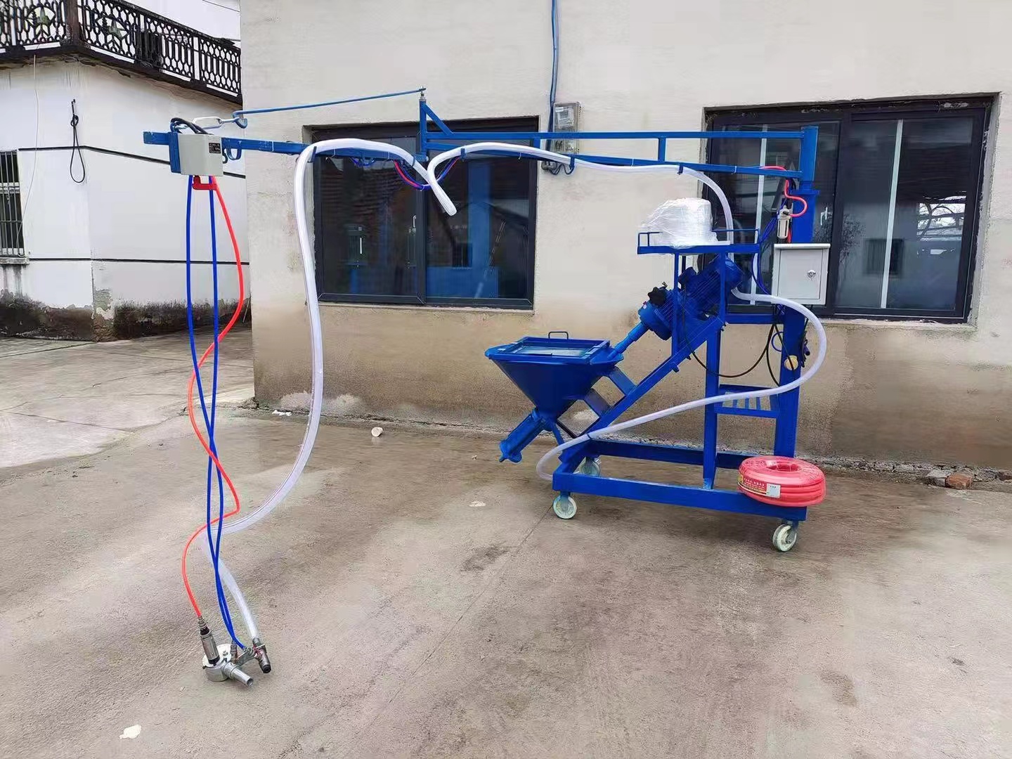 Grc Fiberglass Spraying Machine: Grc Glass Fiber Spraying Device, High ...