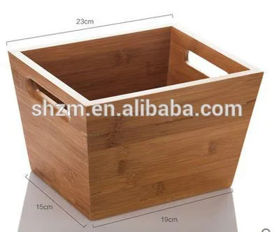 Eco- Friendly Bamboo Table Storage Box Snack Box, High Quality Eco ...