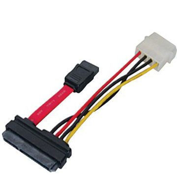 Ata/sata Combined Power Cable, 7+15p, High Quality Ata/sata Combined ...