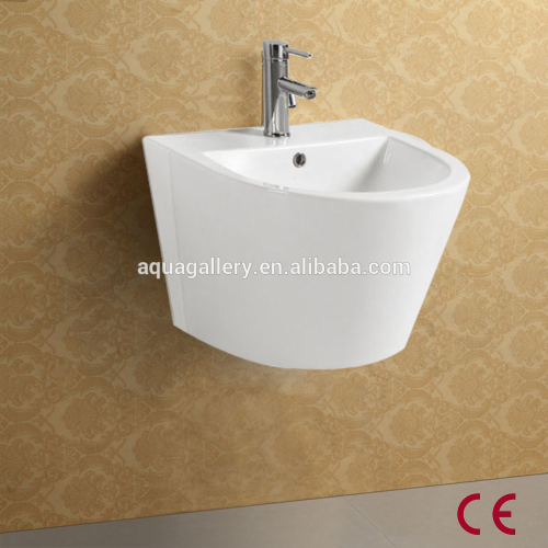 Hand Washing Ceramic Ce Semi Pedestal Sink, High Quality Hand Washing ...
