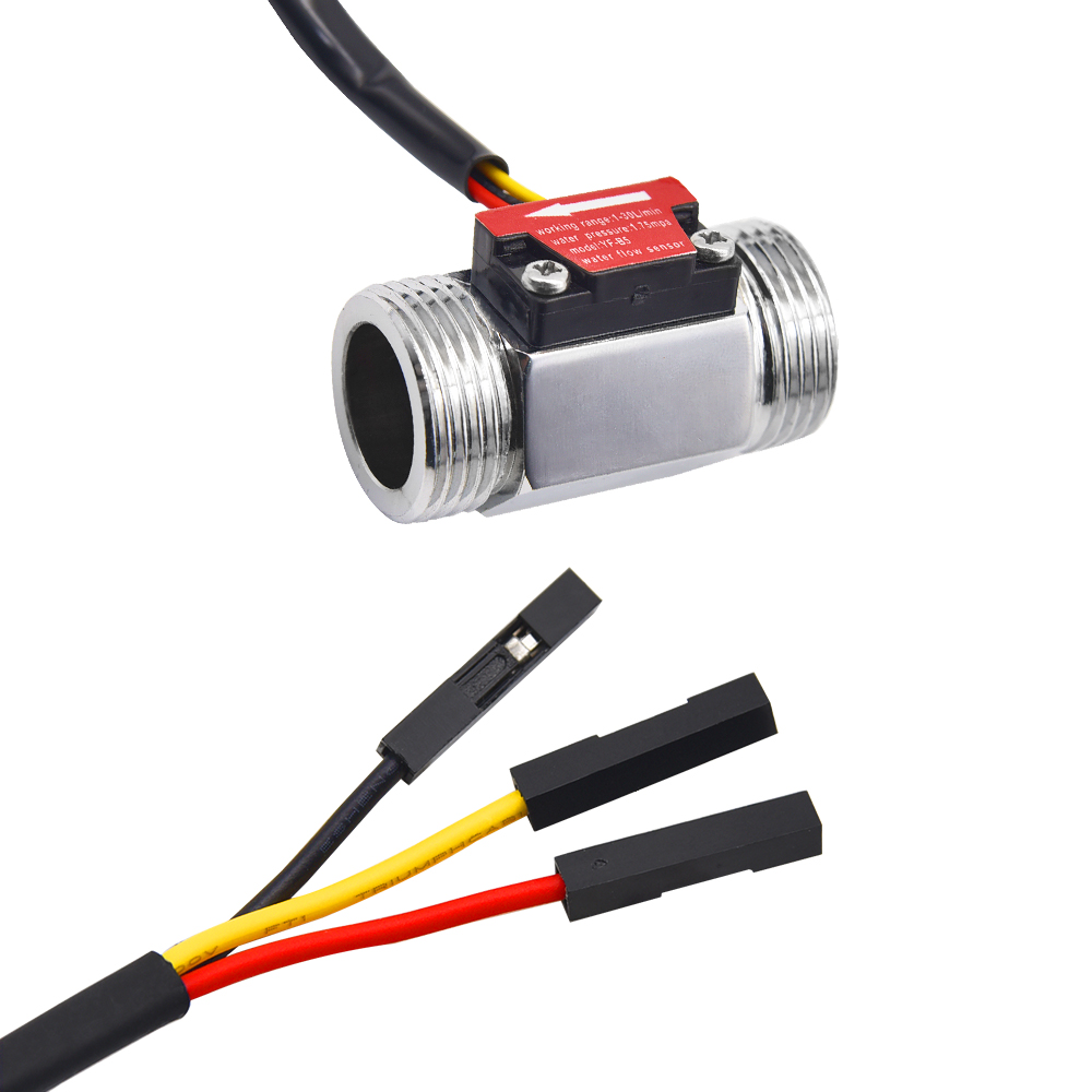 Keyestudio Hall Effect Water Flow Sensor For Arduino And Micro:bit ...