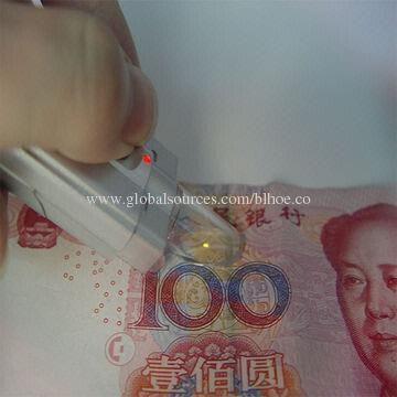 Rmb Ticket Logo Detectors With Laser Fake Note Pen, High Quality Rmb ...