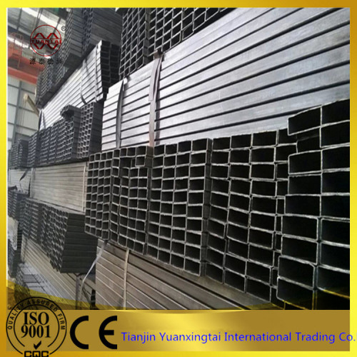 Q195 Black Rectangular Tube Square Erw Hollow Section Steel Pipe, High ...