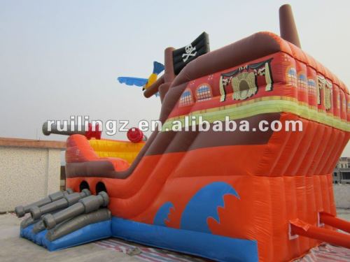 A1 Perfect Design And Artwork Inflatable Pirate Ship, High Quality A1 ...