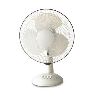 12-inch Desktop Fan With 90 ° Oscillation And 3 Speeds Control, High ...