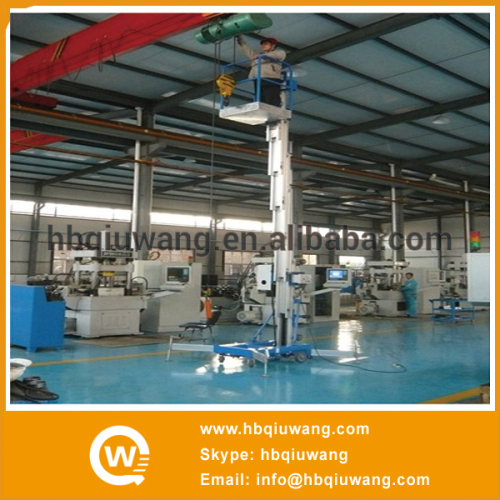 Single Mast Electric Personal Lift, High Quality Single Mast Electric ...