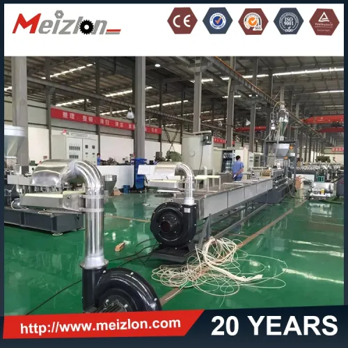 Masterbatch Compound Granulator Twin Screw Extruder/nanjing Extruder ...