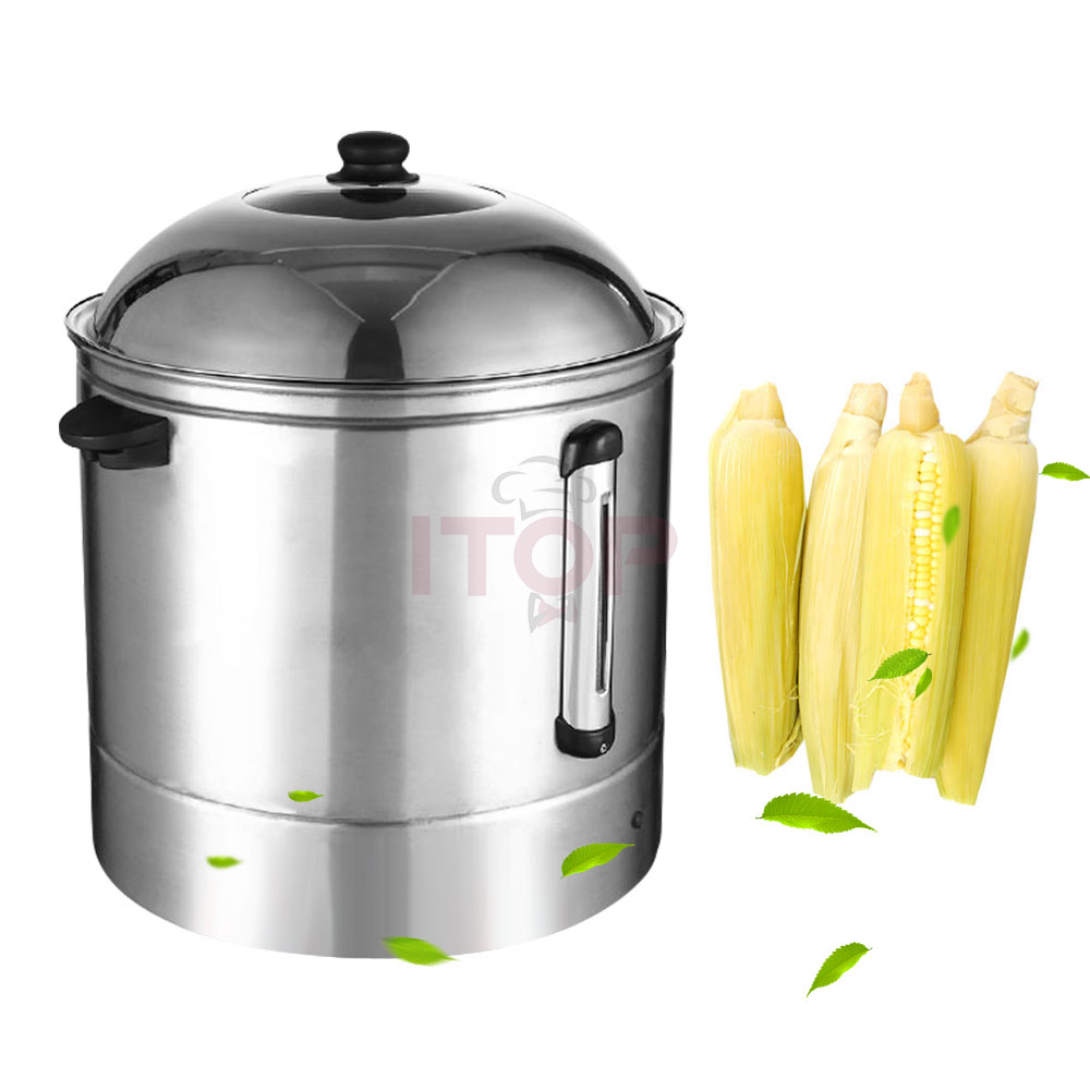 48l Stainless Steel Steam Cooker Corn Barrel With Heat Preservation ...